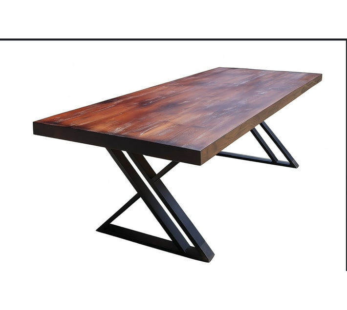 Buy Mrs MC Furniture 38 Patio Dining Table (Finish Colour - Brown, Pre ...