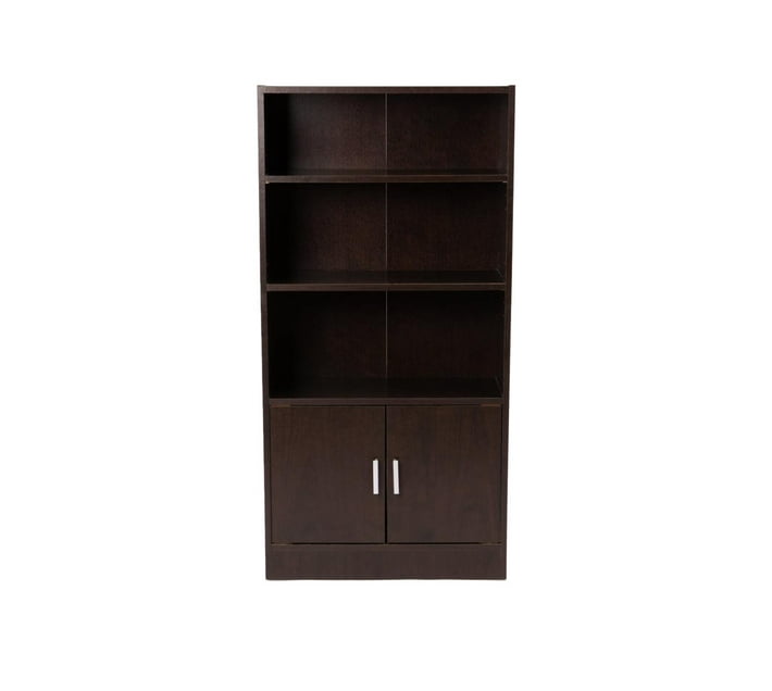 Someone’s in a Makro Cyrus 2 Door 3 Shelf Bookcase - Wenge Mood