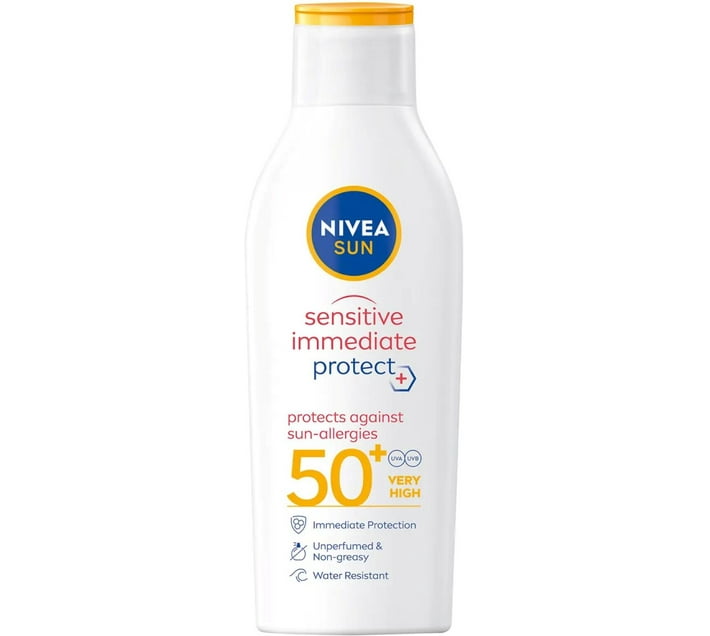 Buy Nivea Sunscreen - SPF 50 Sun Protect & Moisture Sun Lotion (200 ml ...