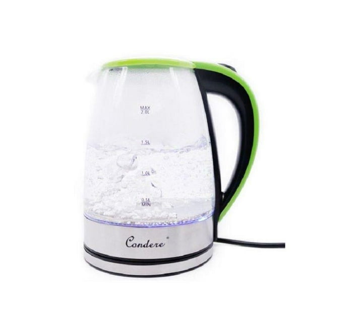 Someone’s in a Makro Condere - 2 Litre Cordless Glass Electric Kettle Mood