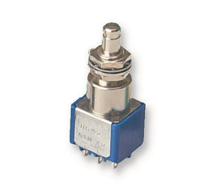 Someone’s in a Makro Apem (8646A) Pushbutton Switch, 8000, 6.5 mm, DPDT ...