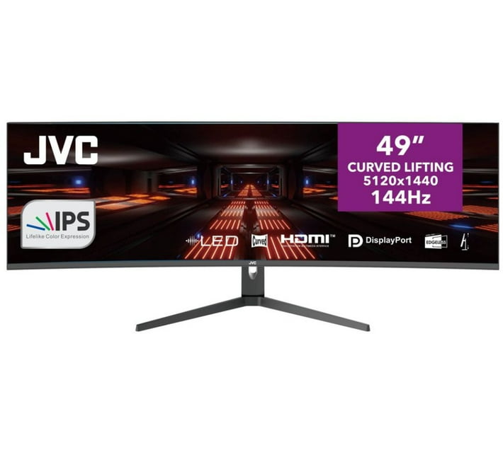 Buy JVC 49 inch Curved Quad HD IPS Panel Monitor (49' Ultra Wide Gaming ...