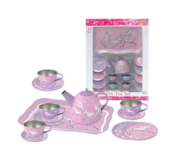 Someone’s in a Makro Champion 15pcs Tin Tea Set - Unicorn Mood