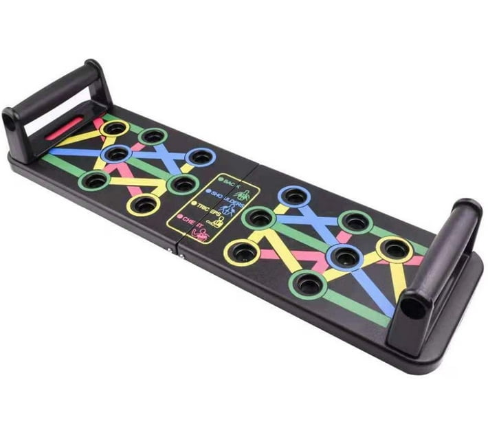 HappyDeals 100 kg Foldable Push Up Board Home Gym Combo () | Makro