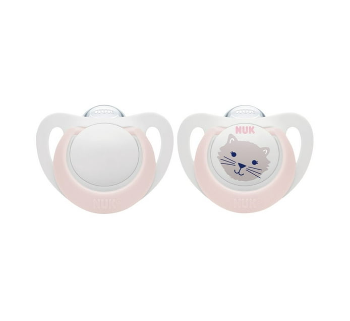 NUK 2 pack Silicone Soother | Makro