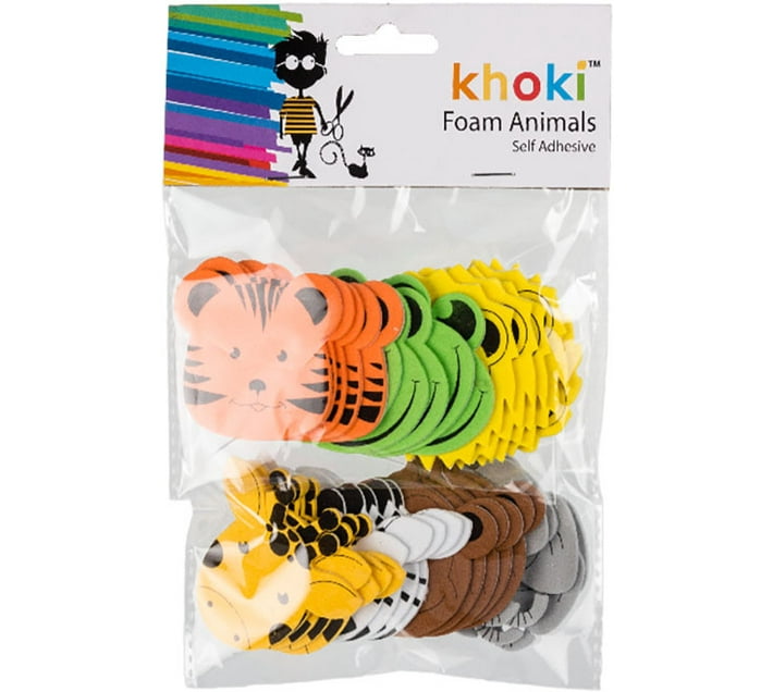 Khoki Art And Craft Accessories Foam Animals Craft Kits Art and Craft ...