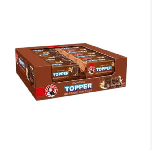 Buy TOPPERS CHOCOLATE Cookies (50 g, Pack of 16) in Bulk | Makro Business