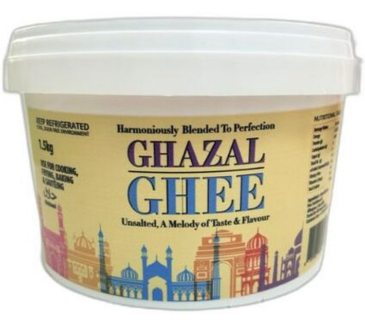 Ghazal Ghee Blend Blended Oil Plastic Bucket (1.5 kg) | Makro