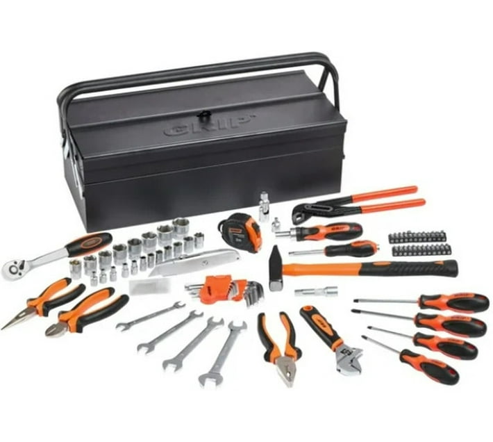 Grip Toolset with Metal Case 86 Pieces Tool Box () | Makro