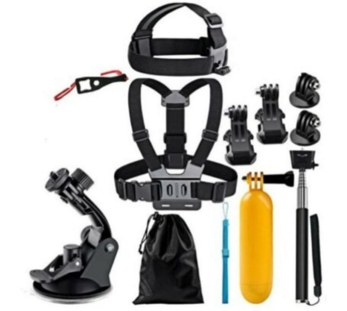 HOME GYM Sports Camera Accessories 9 in 1 Set Camping & Hiking Camera ...
