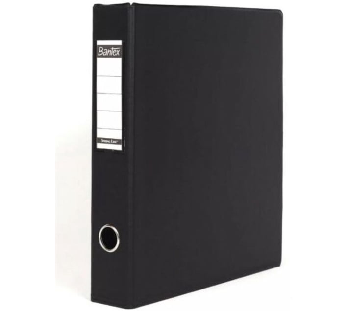 Buy Bantex PVC Lever Arch File - 70mm PVC (Black) (Set of 1, Black) in ...