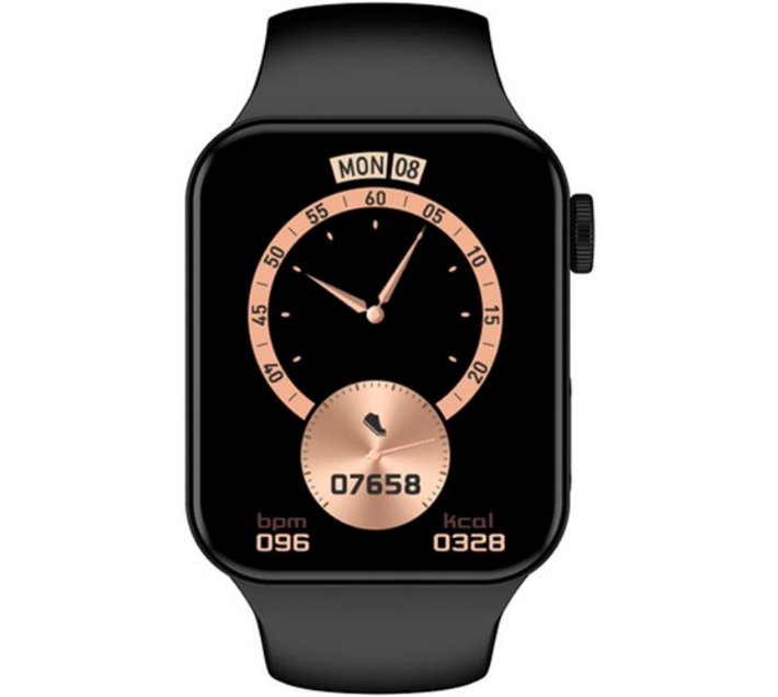 MHC Smart Watch Series 7 Bluetooth 128MB Waterproof Smartwatch (black ...