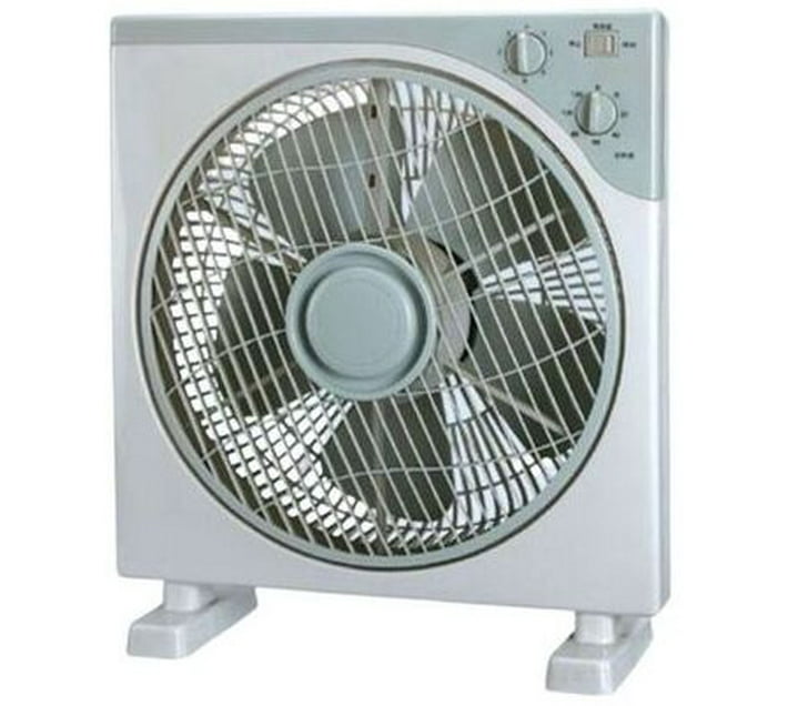 Condere Condere 12" Box Fan 40-F12 A 20 mm 5 Blade Floor Fan (White ...