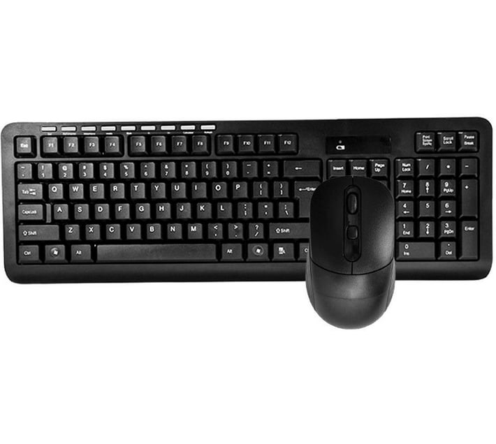 P4D Keyboard & Mouse Set-Mainstream Systems Connection Bluetooth Desktop Keyboard | Makro