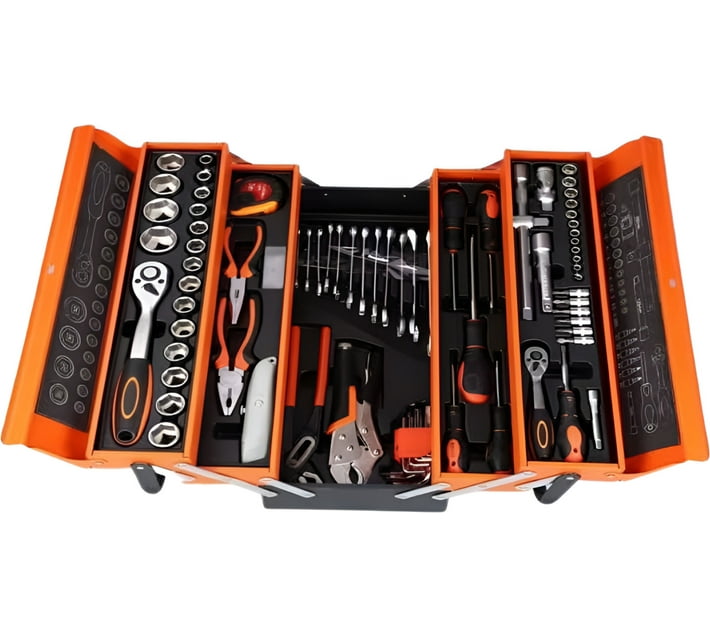 Generic F17-16-1 Socket, Screwdriver, Cutter, Plier, Spanner Set (85 ...