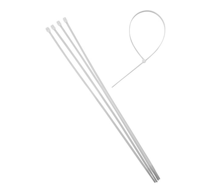 Buy Quick 4.8 x 400mm Quick Ties Cable Ties 4.8 X 400mm White in Bulk ...
