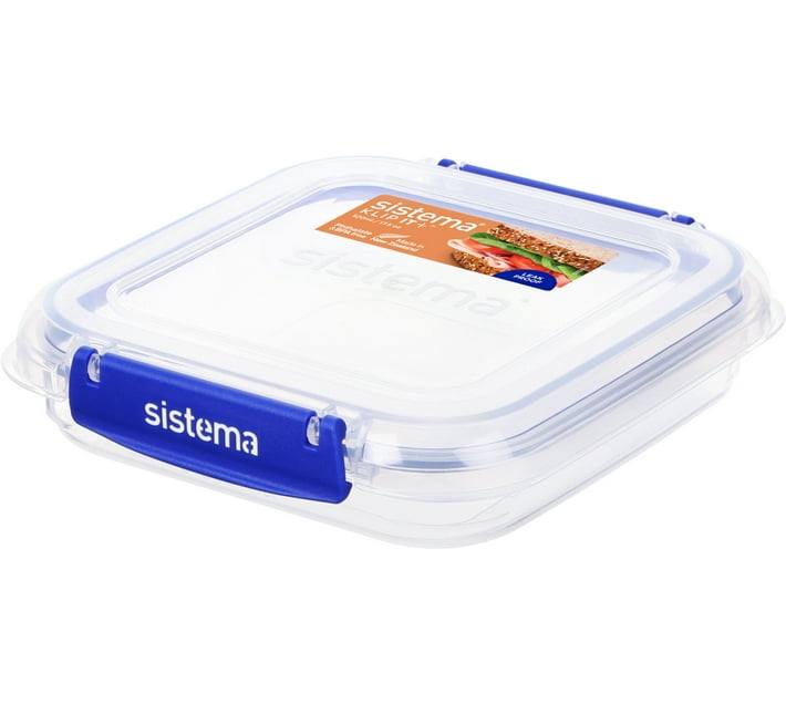 Sistema Plastic Bread Container - 520 ml (Blue) | Makro