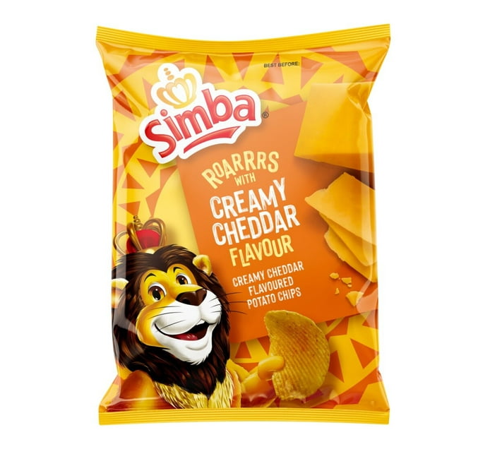 Simba Potato Chips Creamy Cheddar (48 x 36 g) | Makro