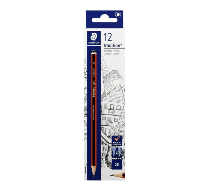 Staedtler Tradition 2B Pencils 12-Pack | Makro
