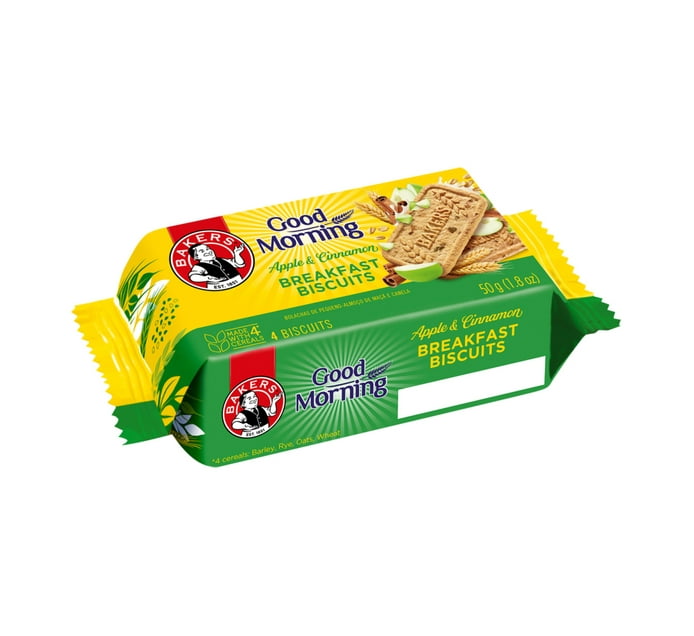 Bakers Good Morning Biscuits Apple & Cinnamon (300g) | Makro