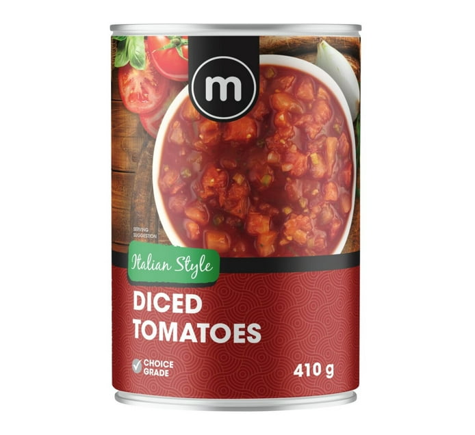 Buy M Canned Tomato (6 x 410g) in Bulk | Makro Business