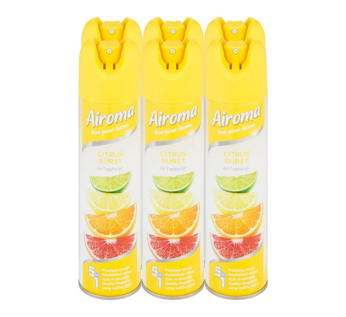 Airoma 6 x 210ml Air Freshener | Makro