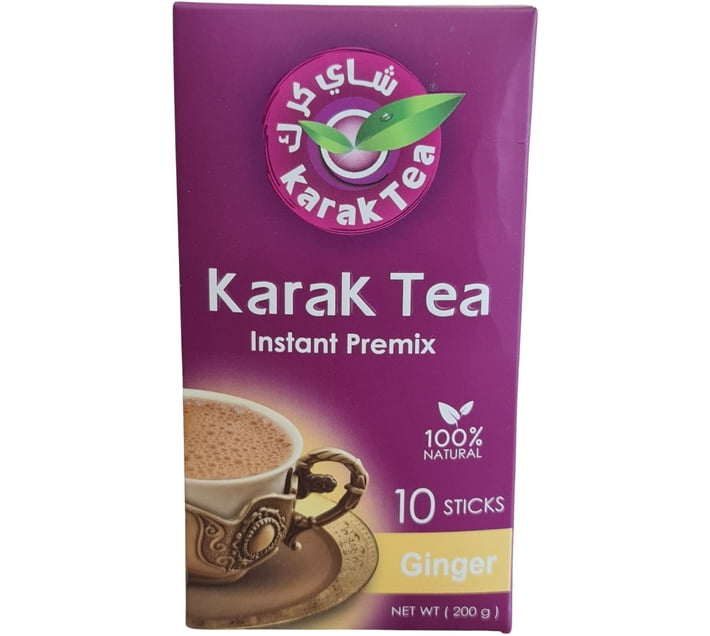 Karak Tea Ginger Instant Premix Tea Instant Tea Box (10 Sachets) | Makro