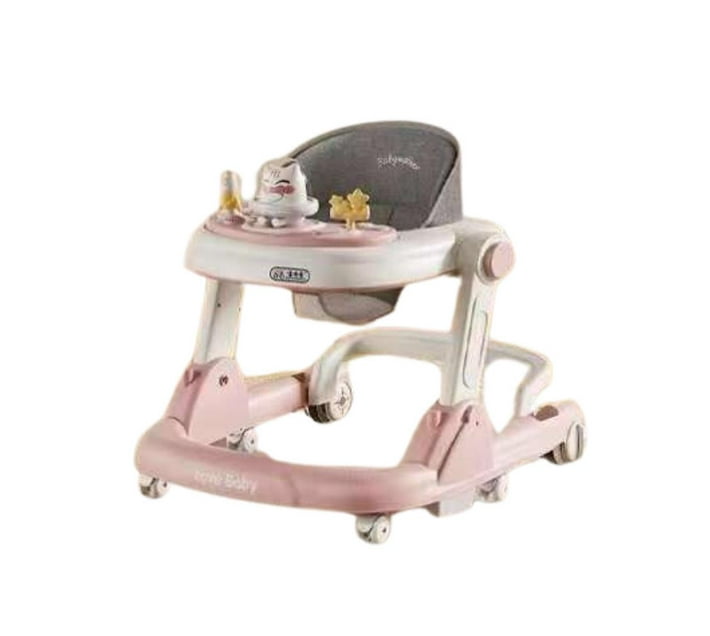 Someone’s in a Makro 4 Wheels Baby Stroller - Pink Mood