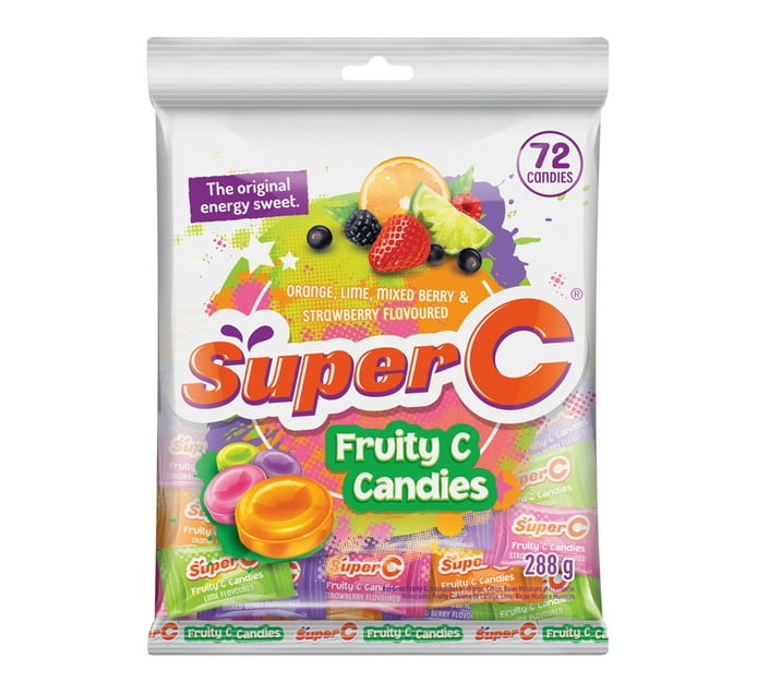 Super C Candies FRUITY (12 x 72's) | Makro
