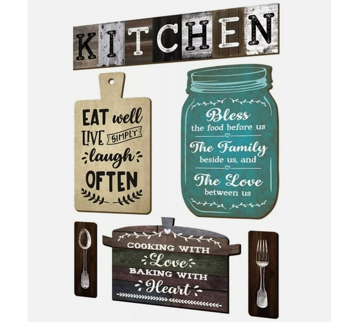 Generic Kitchen Plaque Quotes Wall Hanging Quote Sign Boards Theme Wall ...