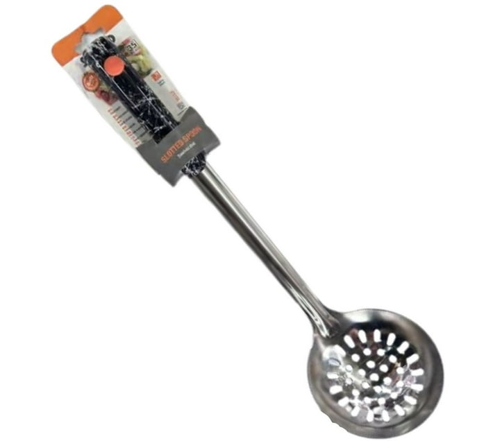Shind Stainles Steel Slotted Spoon 35cm Stainless Steel Serving Spoon ...
