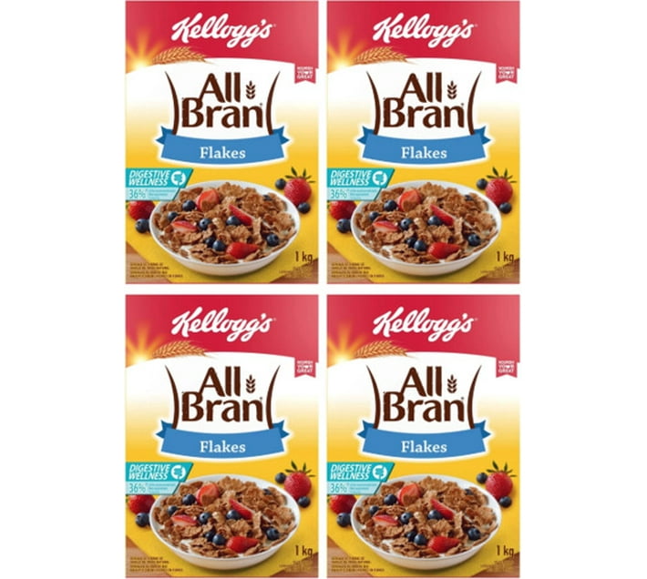 Buy Kellogg's All Bran Flakes Box (4 x 1 kg) in Bulk | Makro Business