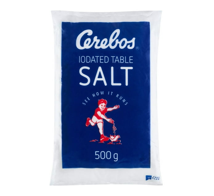 Buy Cerebos Iodated Table Salt 500g in Bulk | Makro Business