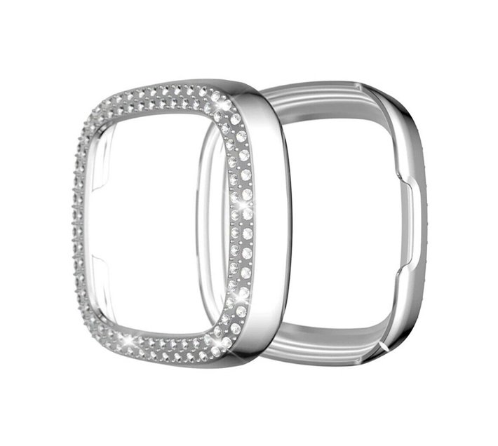 Someone’s in a Makro Killer Deals PC case with diamond for Fitbit Versa ...