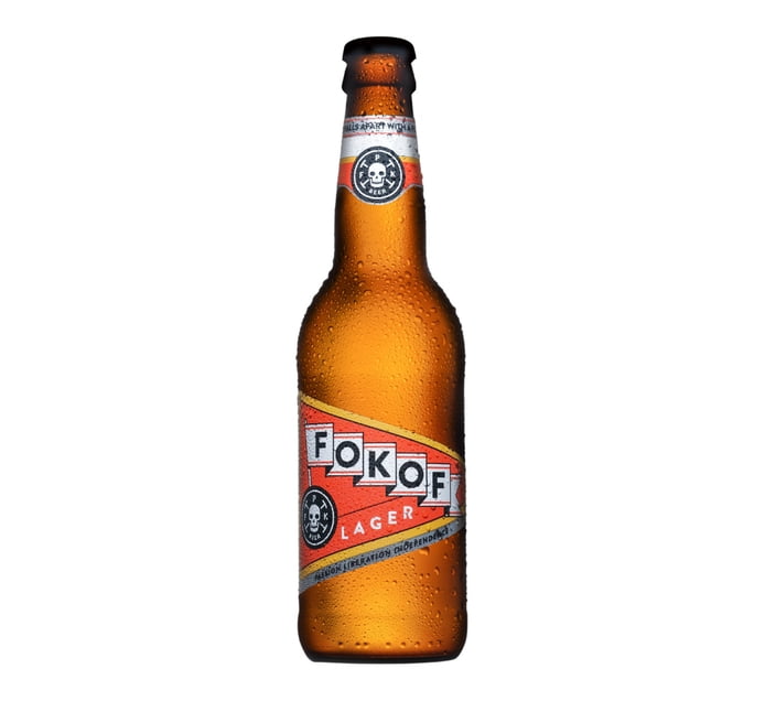 Someone’s in a Makro Devil's Peak Fokof Lager (24 x 330ml) Mood