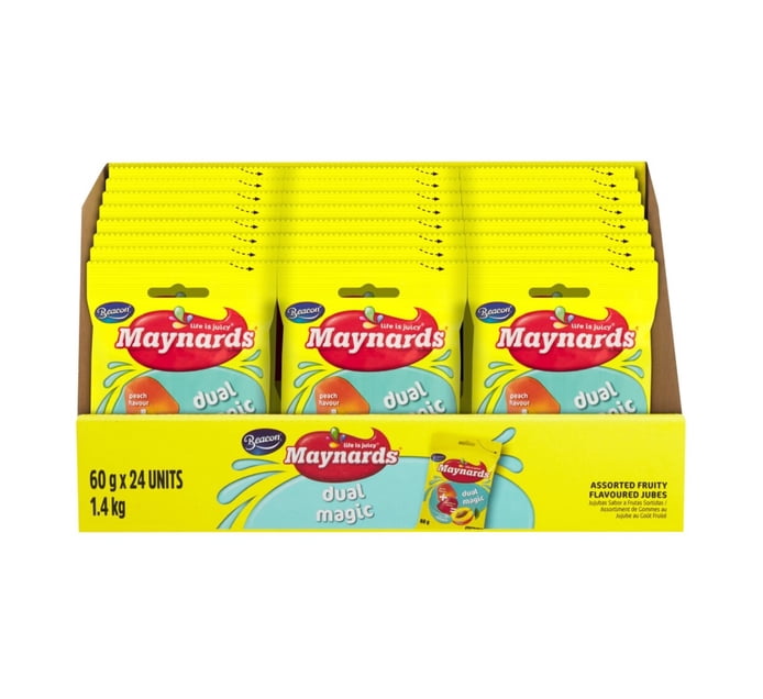 Buy Maynards Jelly Sweets Fruity Dual Magic (24 x 60g) in Bulk | Makro ...
