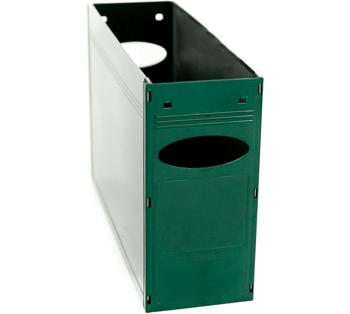 pp Plastic A4 Green Filing Container (Set of 10, Green, White) | Makro