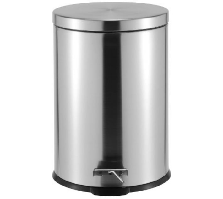 Buy CH Stainless Steel Pedal Bin 20L Stainless Steel Dustbin (Silver ...