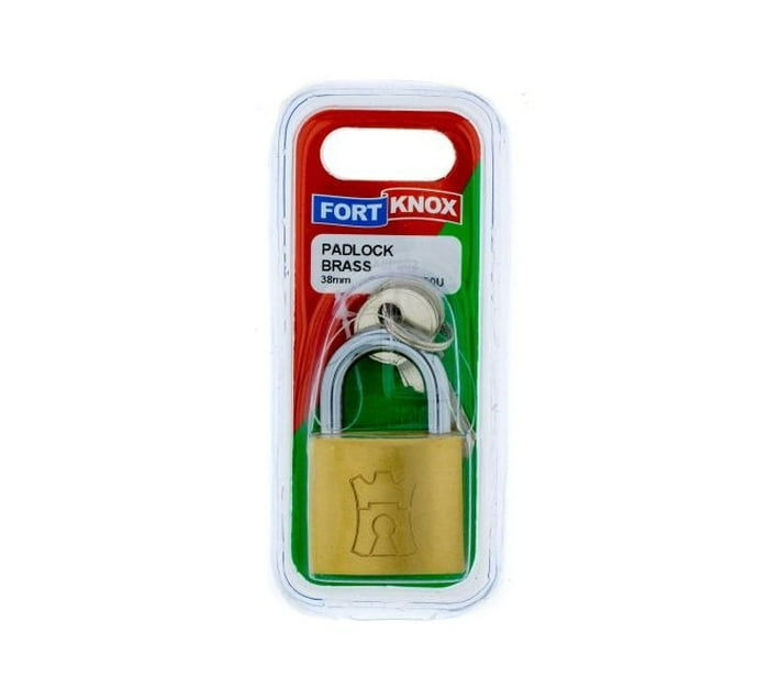Someone’s in a Makro Padlock Brass 38Mm Q:1 Mood
