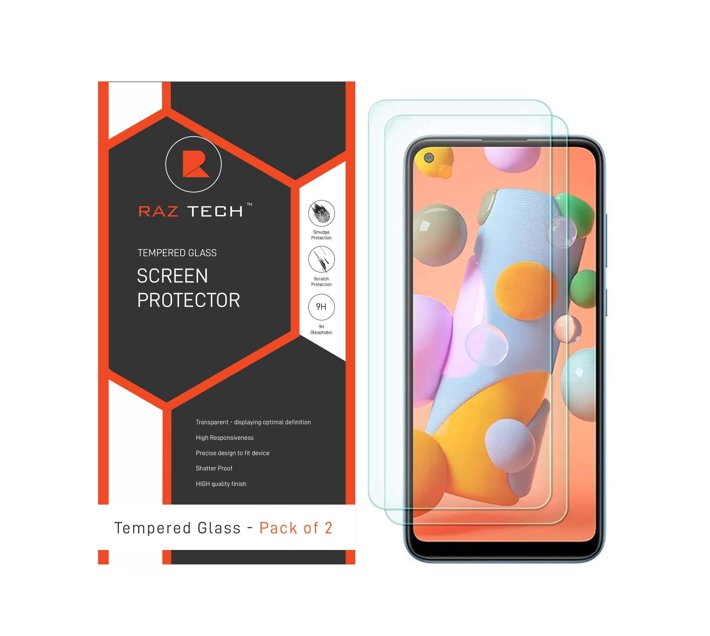 Someone’s in a Makro Raz Tech Tempered Glass for Samsung Galaxy A11 SM-A115F/DS (Pack of 2) Mood