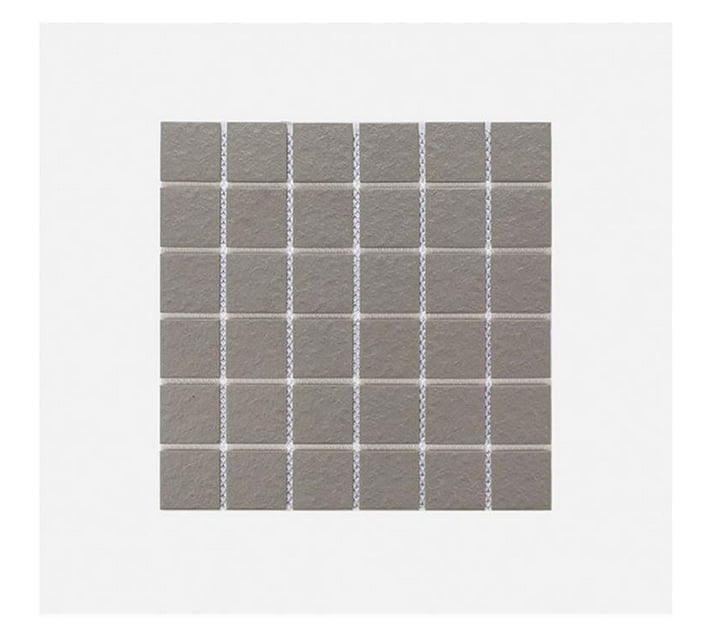 Someone’s in a Makro Earthstone Porcelain Mosaic - Pure Light Grey ...