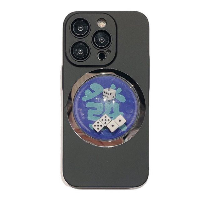 Someone’s in a Makro PC Case for iPhone 14 Pro Max Fun Creative Dice ...