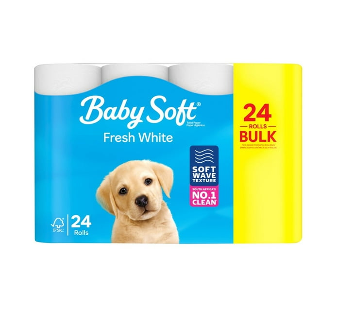 Baby Soft 2 Ply Toilet Tissue (24's) | Makro