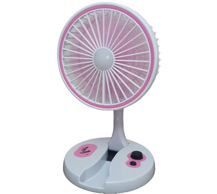 VT Folding Fan Parallel Import A+++ 120 mm 5 Blade Table Fan (White ...