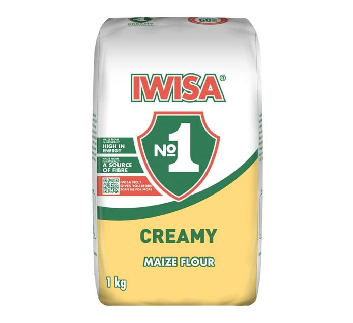 Iwisa Creamy Maize Flour 1 X 1kg Makro