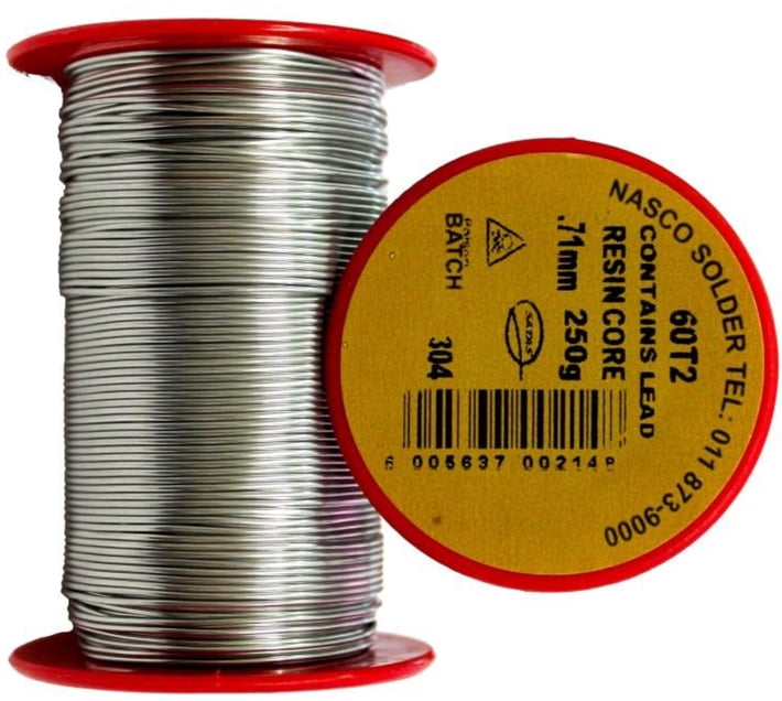 NASCO Solder Resincore 60T 1.25mm 250g Temperature Controlled (Round ...