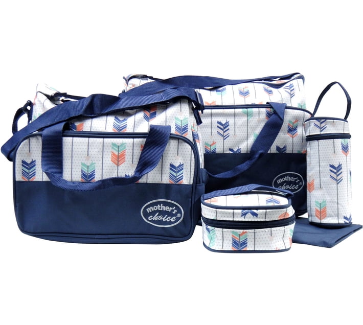 Mother's Choice Baby Microfibre Multifunction Diaper Bag (5pc Set ...