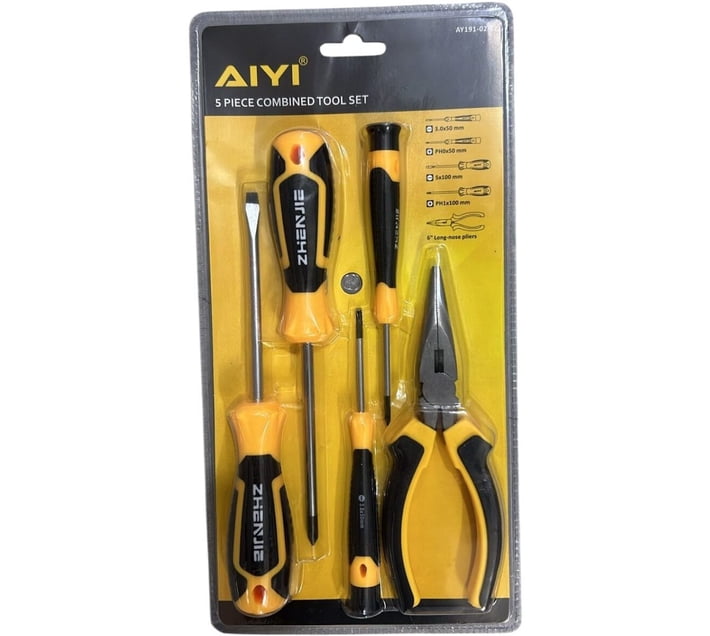 AIYI Combine Tool Set – 5Pcs Lever Tool (6 inch) | Makro