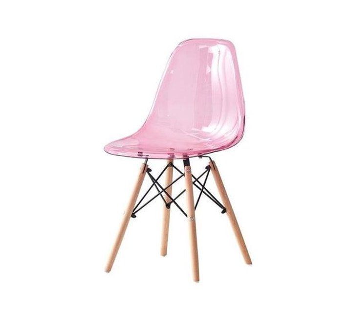 Someone’s in a Makro Apollo Chairs - Transparent Pink Mood