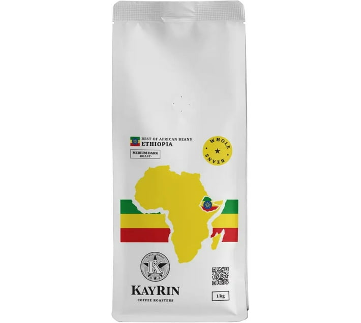 Kayrin coffee Roasters 1ETHL-G 1kg Ground Filter Coffee (Dark Chocolate ...